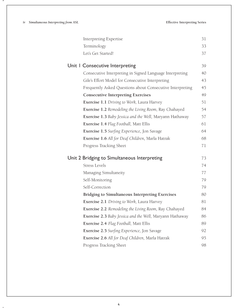 The Effective Interpreting Series: Simultaneous Interpreting from ASL ...